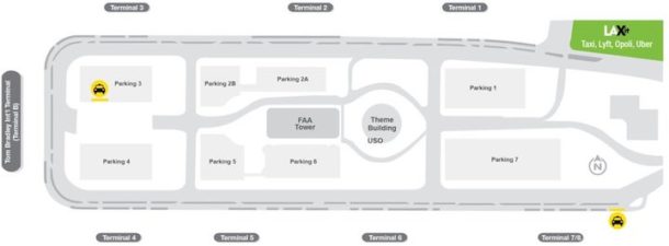 2 New Terminal-Side LAX Taxi Pickup Locations Are Open Starting Today