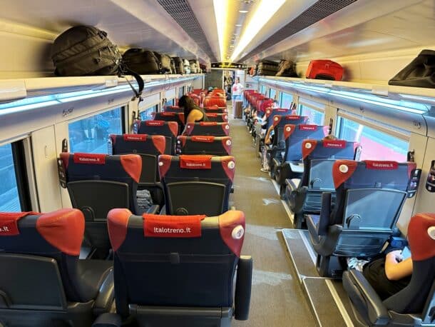 What It's Like To Take the Fast Train From Rome to Naples, Italy - JohnnyJet.com