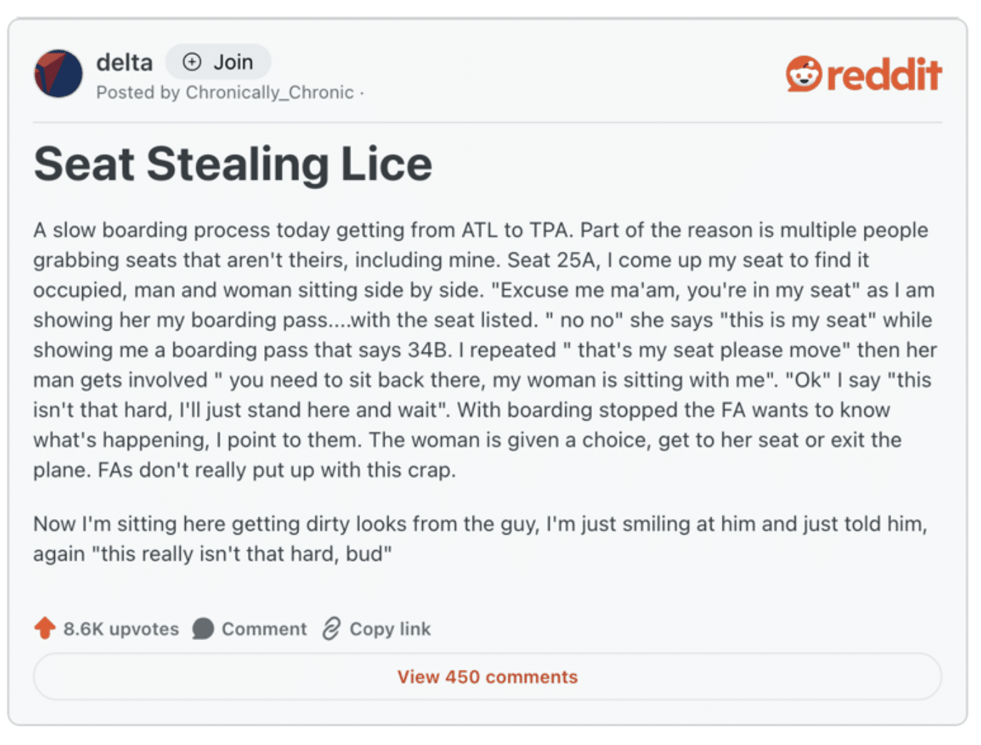 ‘That’s My Seat, Please Move’: Delta Air Lines Passenger Confronts Seat ...