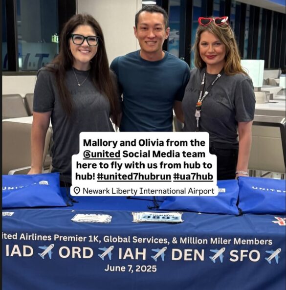 Passengers Take On United Airlines' 7 Hub Run, Flying to Every Major ...